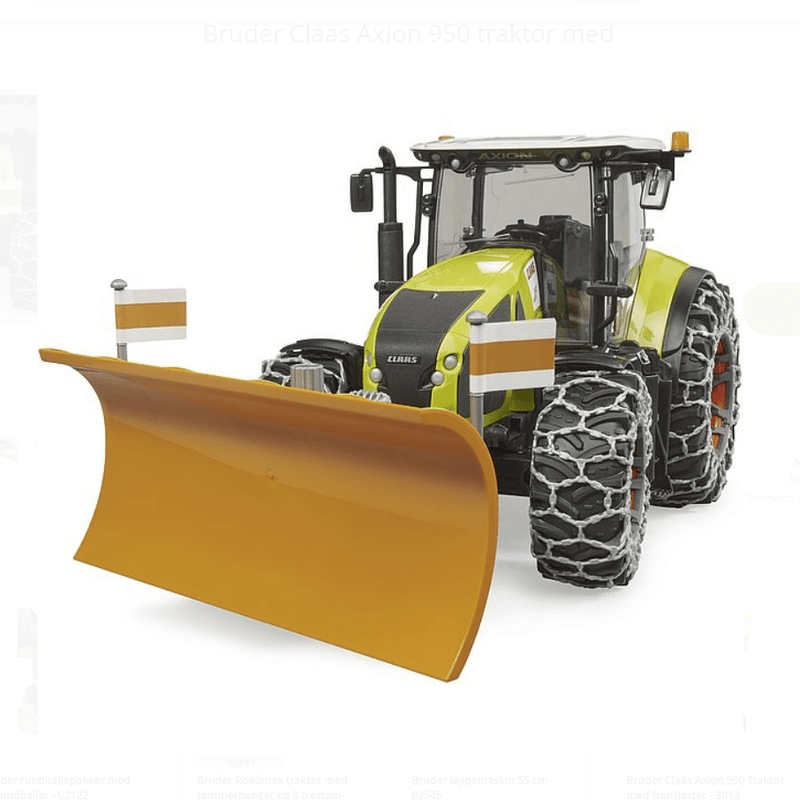 Claas Axion 950+snøkjettinger - Skog og Varme